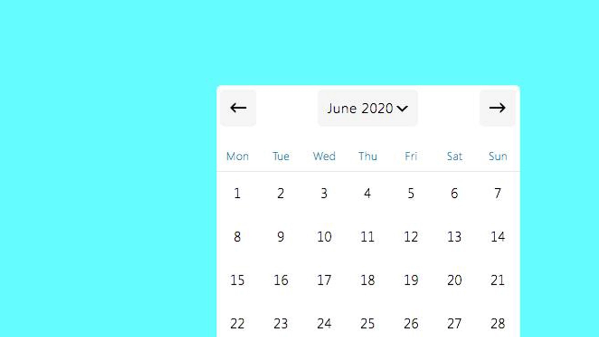 Date Picker for Angular